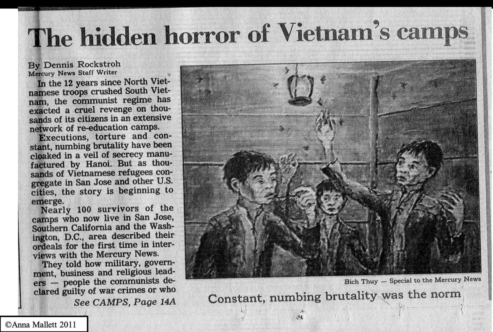 Post-1975 Tragedy: The Grim Reality of Life in Vietnam's Re-education Camps